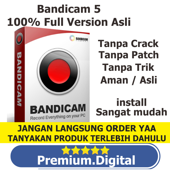 Jual Bandicam screen recorder Full Version Bergaransi / rekam layar ...