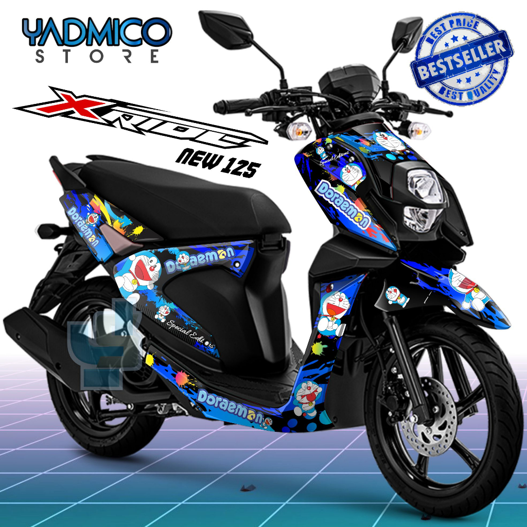 Jual Decal X Ride 125 Full Body - Stiker Motor XRide 125 Full Body ...