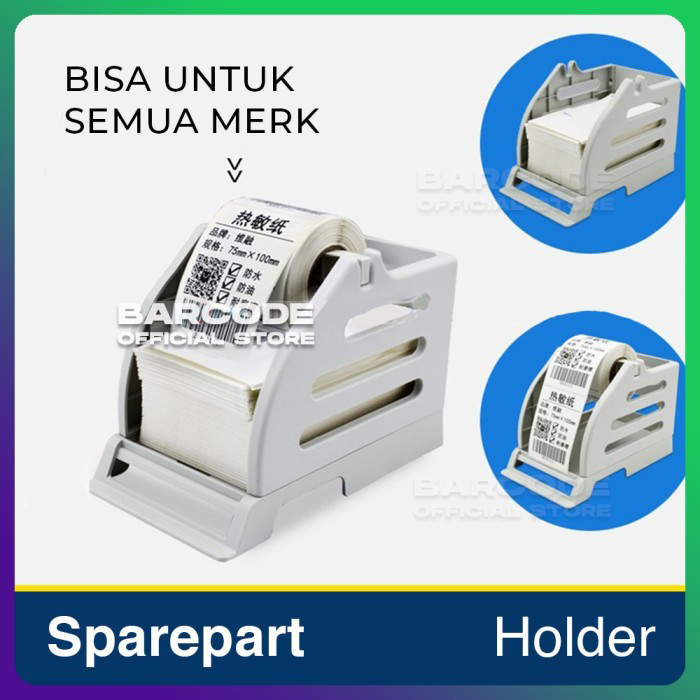 Jual SPAREPART PRINTER BARCODE TEMPAT LABEL STICKER ROLL LUAR PRINTER ...