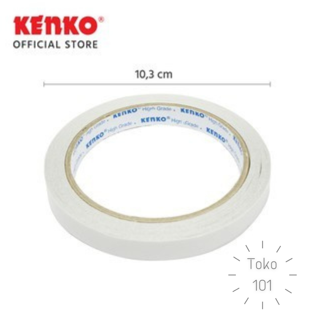 Jual Double Tape Kenko 1/2 inch (12mm) | Shopee Indonesia