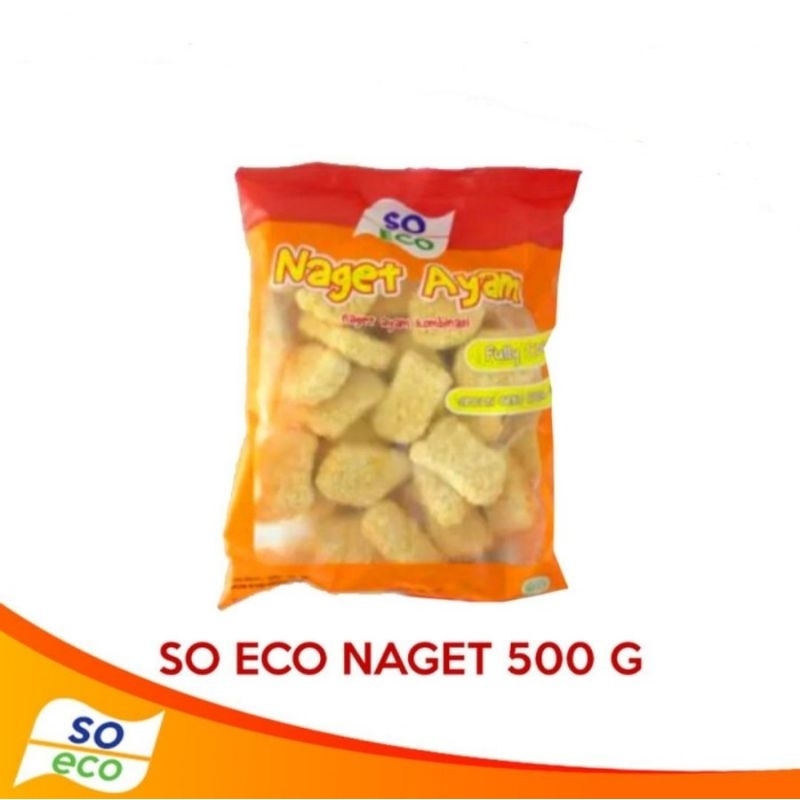 Jual NAGET AYAM SO ECO 500GR CHICKEN NUGGET HALAL | Shopee Indonesia