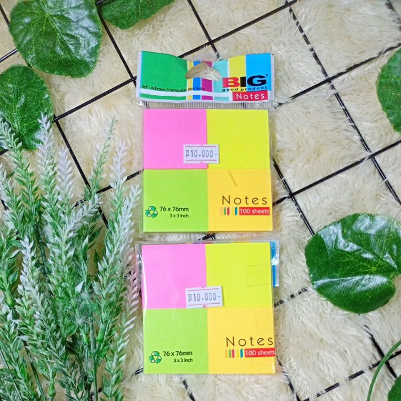 Jual STICK NOTE KOTAK 4 WARNA | Shopee Indonesia
