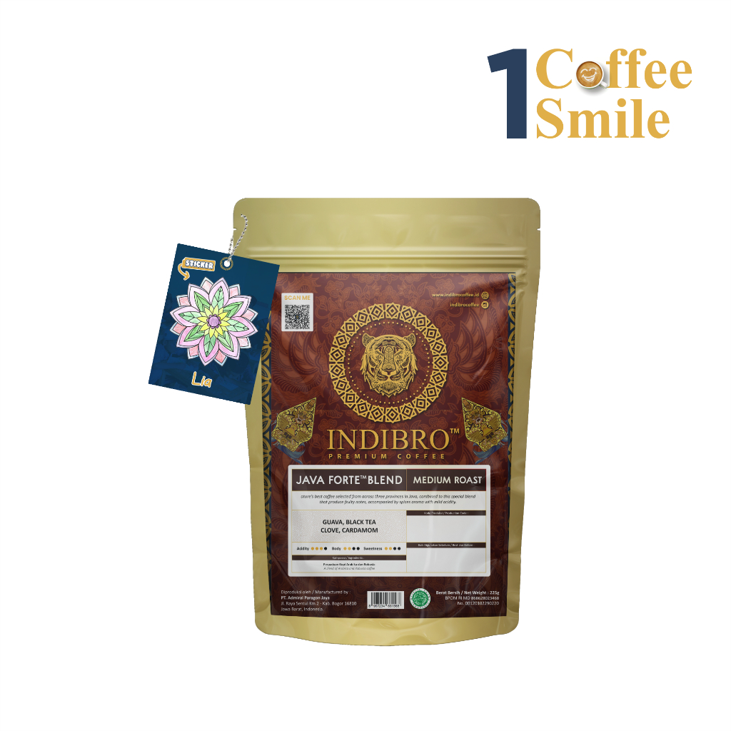 Jual Kopi INDIBRO Java Forte Blend - 225gr | Shopee Indonesia