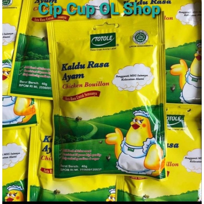 Jual Totole Kaldu Ayam 100gr , penyedap Rasa Ayam 100gr / HALAL ...