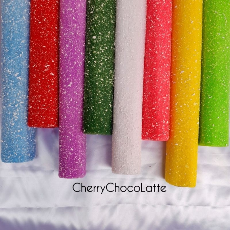 Jual [ 1 Roll / 50 Cm x 4 yard ] Snow Tile Roll / Kain Tile Salju ...