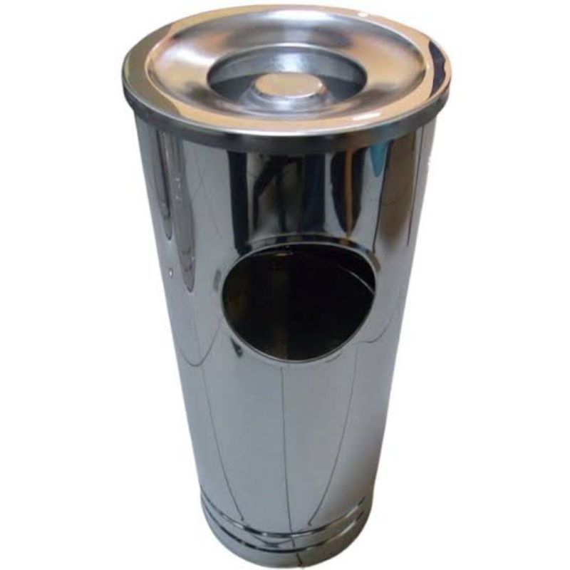 Jual tempat sampah asbak besar stainless ukuran 60 cm | Shopee Indonesia