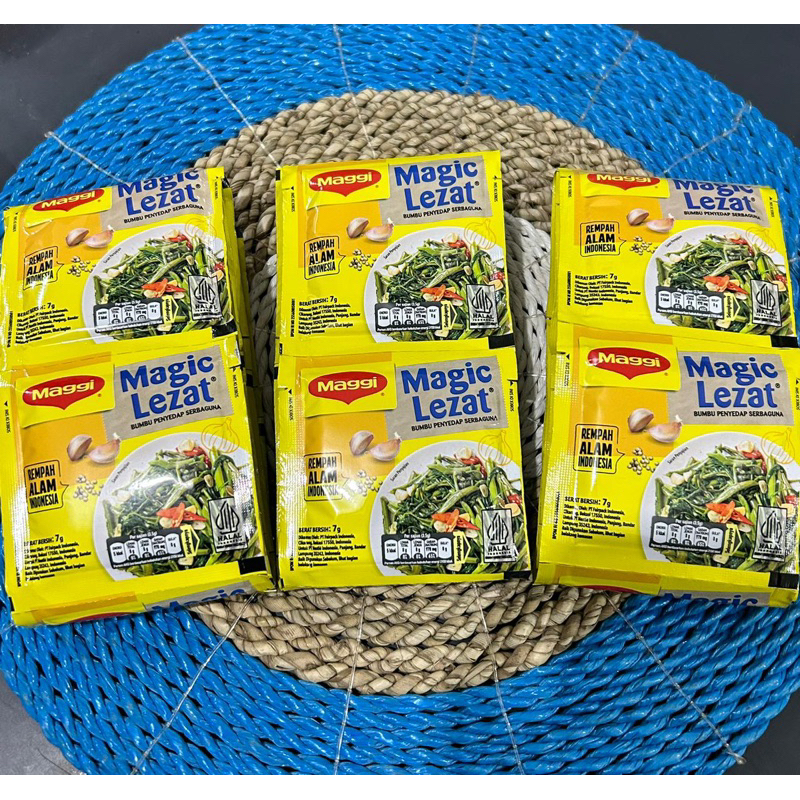 Jual MAGIC LEZAT Penyedap Rasa Kaldu Bubuk Renceng isi 12 Sachet ...