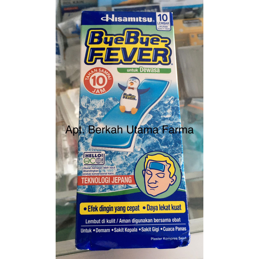 Jual Bye Bye Fever Dewasa Box isi 10 Sachet | Shopee Indonesia