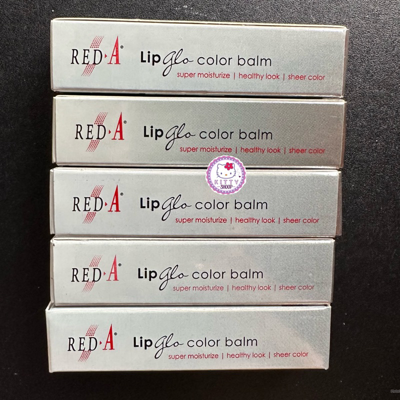Jual Red A Lip Glo Color Balm 3 In 1 Lipbalm Lipgloss And Lipstick