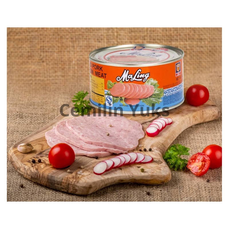 Jual Maling TTS Canned Pork Luncheon Meat 397g Luncheon Daging Babi ...