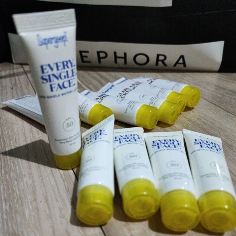 Jual Supergoop every single face SPR - shield watery lotion spf 50 10ml ...