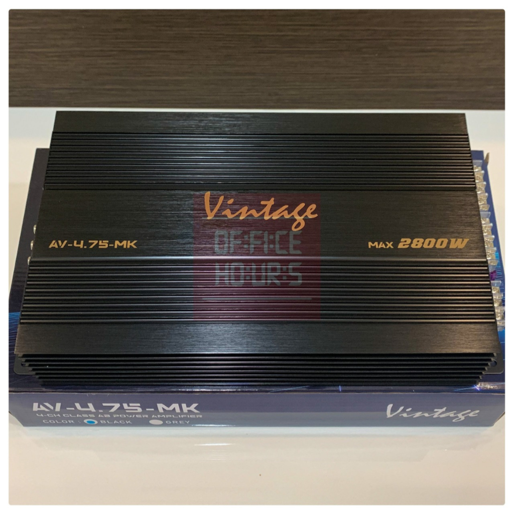 Jual Power Amplifier 4 Channel Vintage AV-4.75-MK by LM Audio | Shopee Indonesia
