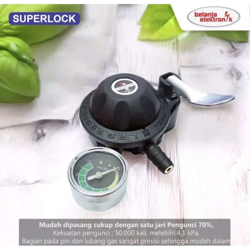 Jual Regulator Meter Super Lock tipe GRS-01 | Shopee Indonesia