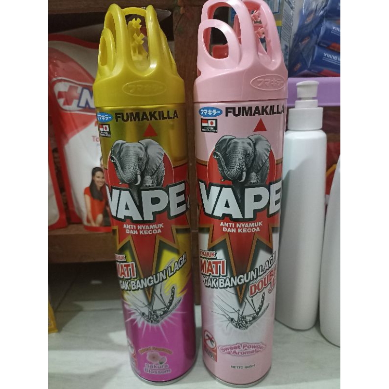 Jual Vape anti nyamuk dan kecoa 600ml | Shopee Indonesia