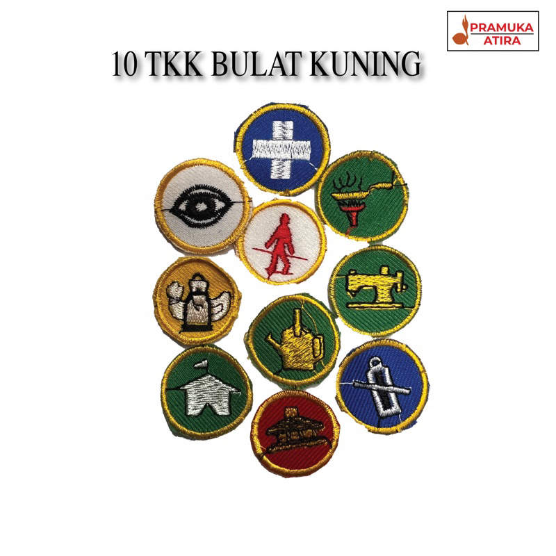 Jual 10 TKK WAJIB PRAMUKA BORDIR - SIAGA PENGGALANG PENEGAK | Shopee Indonesia
