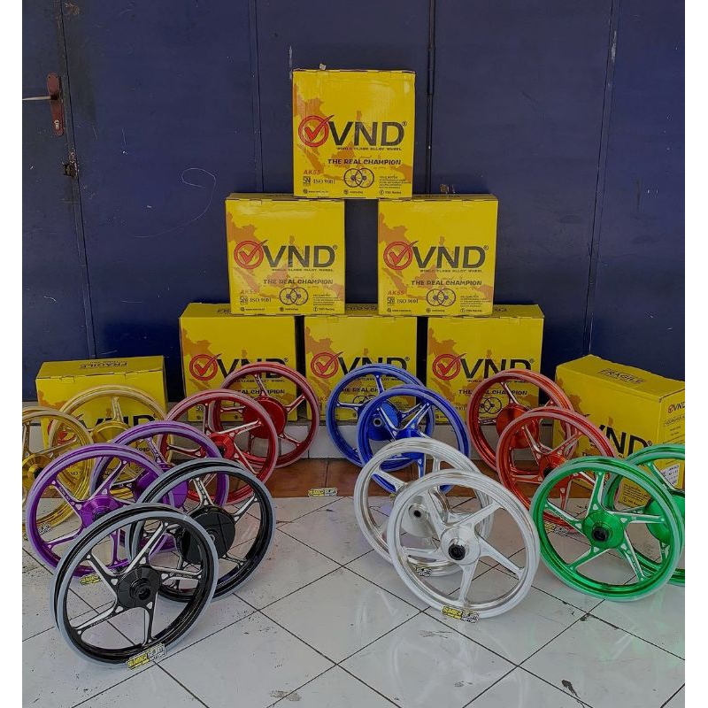Jual velg velk velek VND AK55 MIO BEAT VARIO110 SCOOPY VARIO125 ...