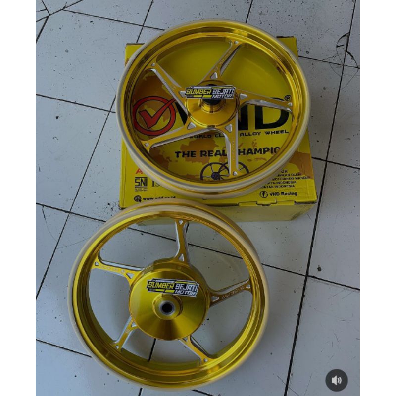 Jual velg velk velek VND AK55 MIO BEAT VARIO110 SCOOPY VARIO125 VARIO150 VARIO 110 125 150 MIOJ ...