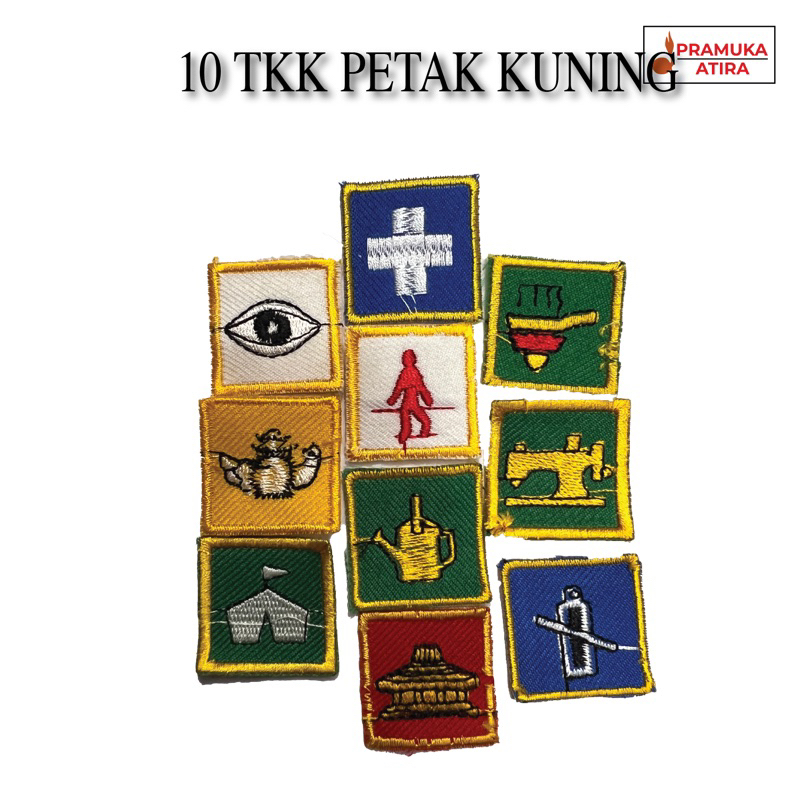 Jual 10 TKK WAJIB PRAMUKA BORDIR - SIAGA PENGGALANG PENEGAK | Shopee Indonesia