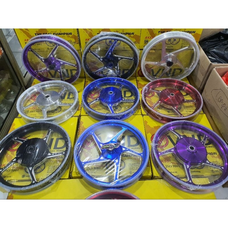 Jual VELG VND RACING AK55 YAMAHA MIO SPORTY,SOUL,FINO RING 14 | Shopee Indonesia