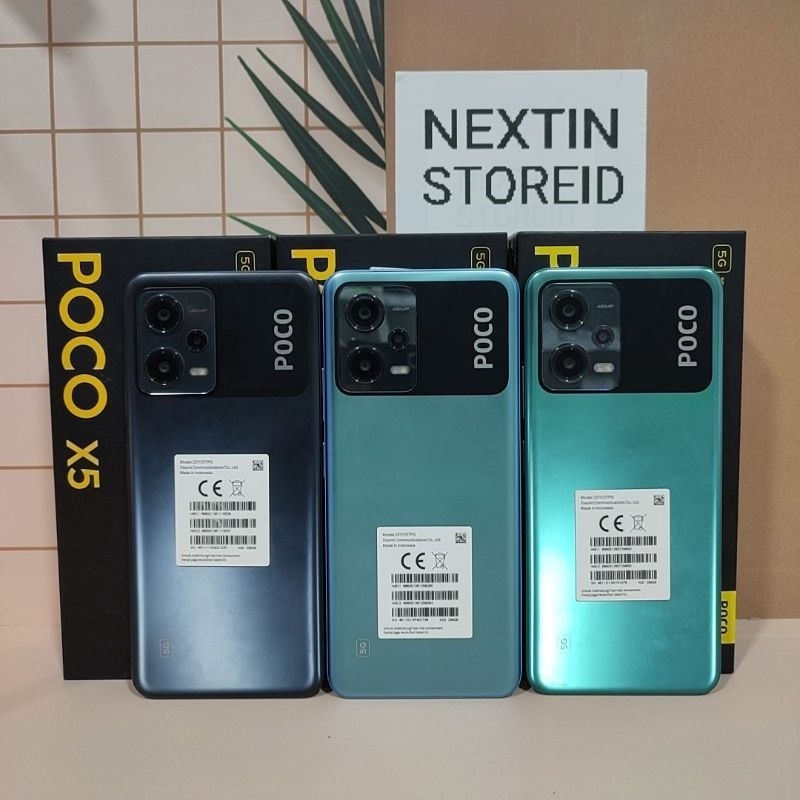 Jual XIAOMI POCO X5 5G 6/128 8/256 SECOND FULLSET | Shopee Indonesia