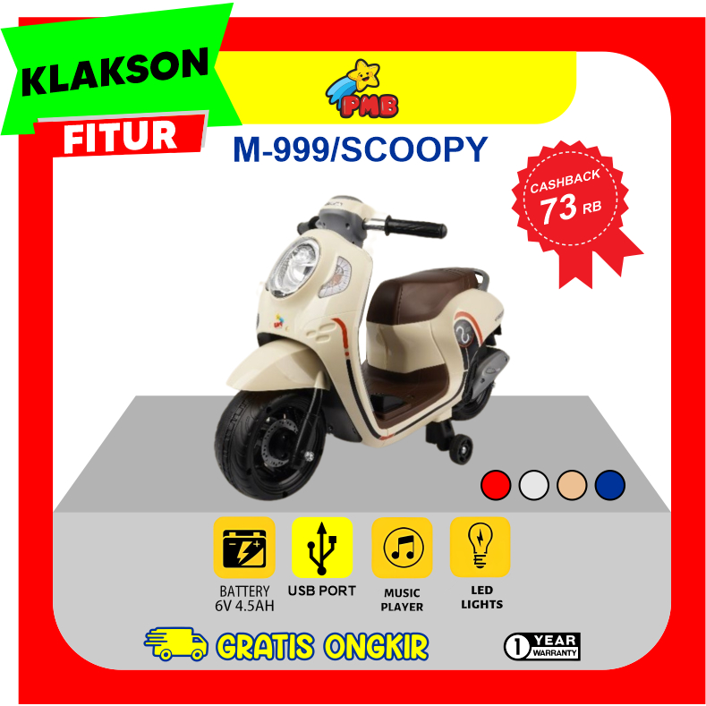 Jual Motor Aki Mainan Anak [PMB M-999] | Shopee Indonesia