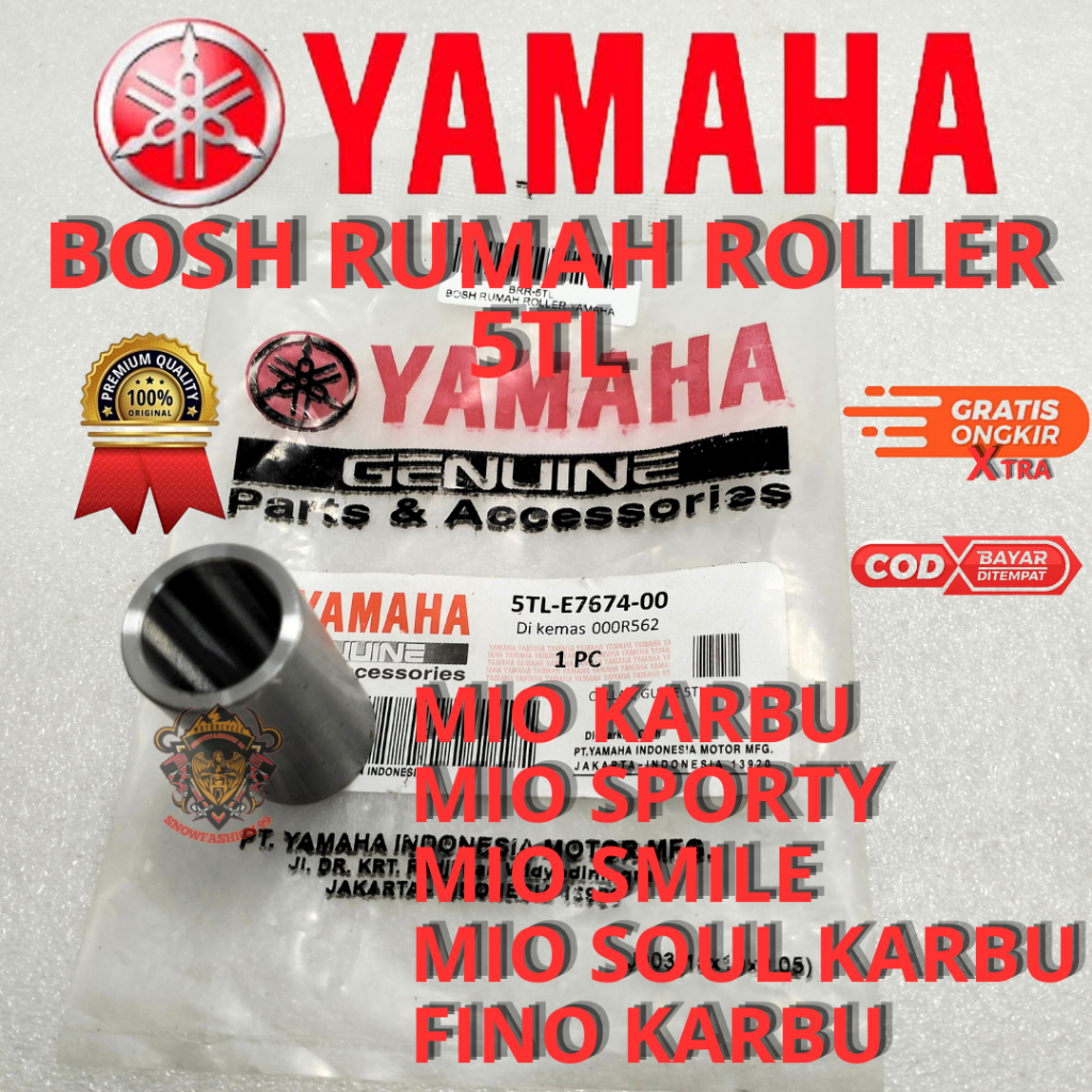 Jual BOSH RUMAH ROLLER 5TL YAMAHA MIO KARBU,MIO SPORTY,MIO SMILE,MIO SOUL KARBU,FINO KARBU ...