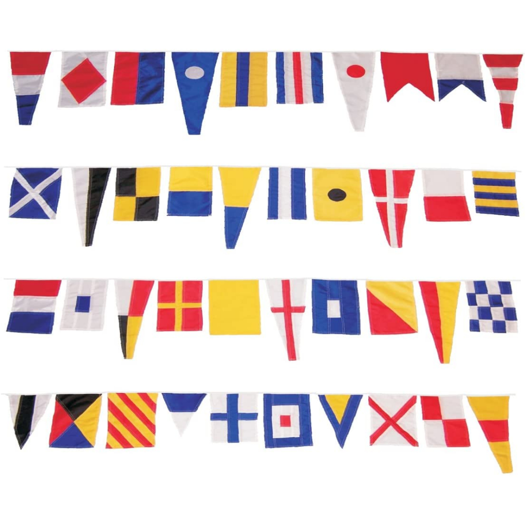 Jual Signal Flag Set Bendera Isyarat Internasional Kapal Marine Safety ...