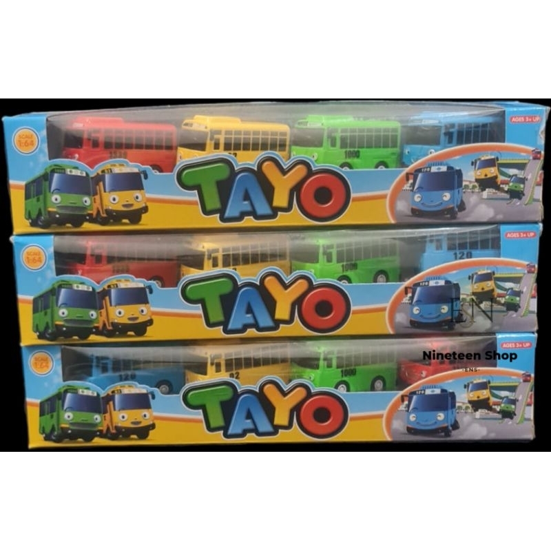 Jual MAINAN BUS TAYO / TOYS TAYO THE LITTLE BUS / TAYO SLIDING / TOYS ...