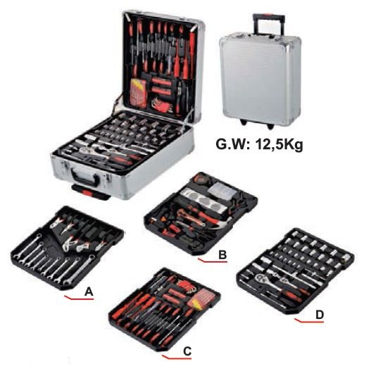 Jual Tool Kit Set 186 Wipro Alat Bengkel Komplit Wipro Ts 186 Shopee