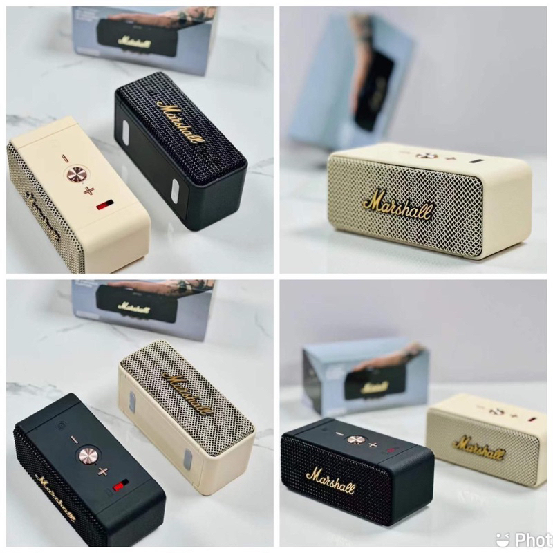 Jual Marshall Emberton Bluetooth Portable Speake versi mini - Black and ...