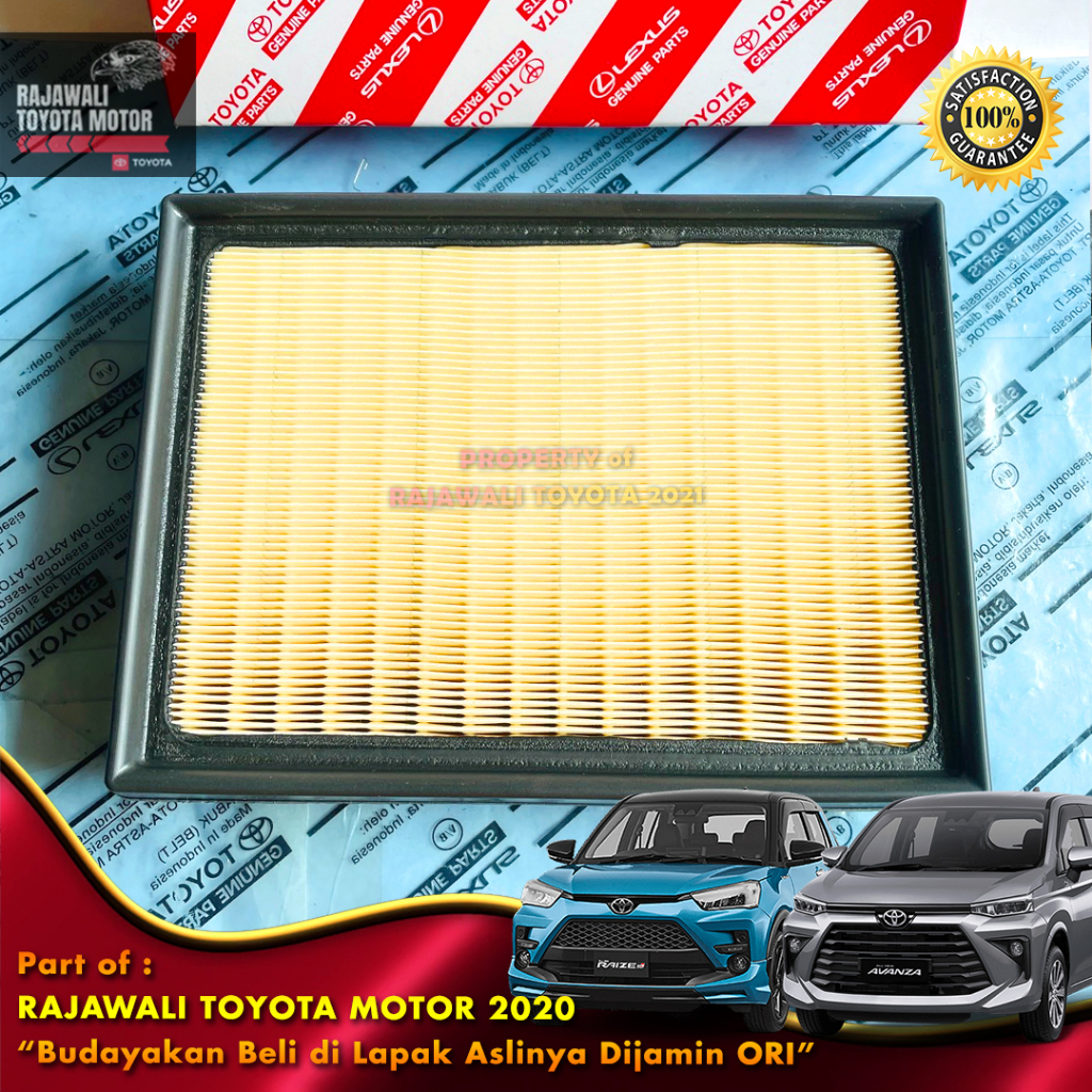 Jual Filter Udara Raize, Rocky, New Avanza Q, Veloz & Xenia 2022-UP ...