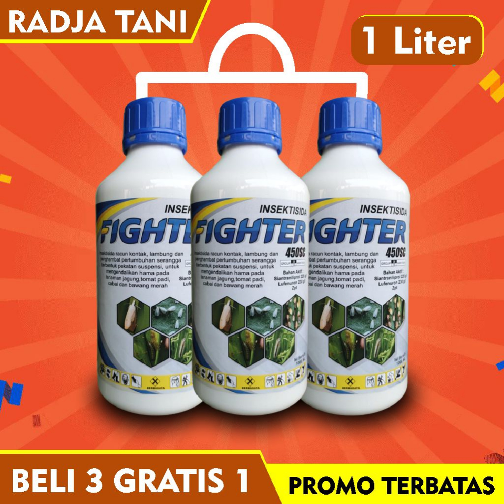 Jual INSEKTISIDA FIGHTER 450SC PROMO BELI 3 GRATIS 1 PEMBASMI HAMA ...