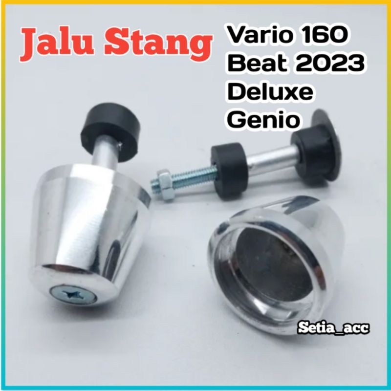 Jual Jalu Stang Vario 160 Stylo 160 Beat 2023 Deluxe Genio Cnc | Shopee ...
