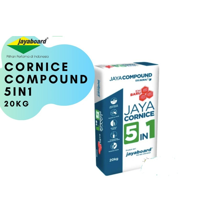 Jual Kompon / Cornice Compound 5in1 20KG (Jayaboard) | Shopee Indonesia