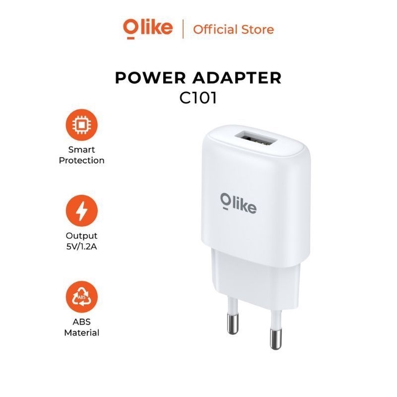 Jual [GARANSI] Power Adaptor OLIKE C10C Charger Smart Protection ...