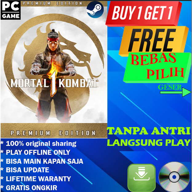Jual Mortal Kombat 1 Premium Edition PC ORIGINAL | Shopee Indonesia