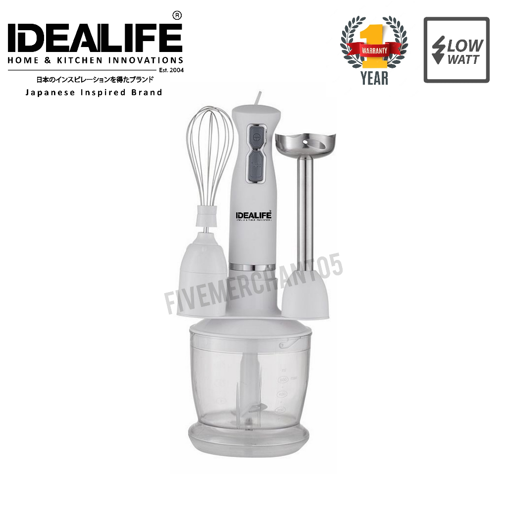 Jual Hand Blender Idealife IL 215s Penggiling Tangan Chopper Jar IL 215 ...