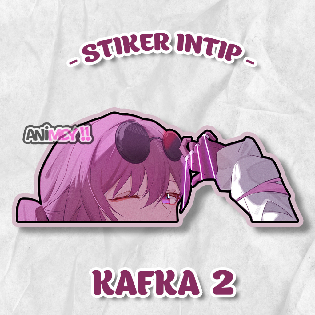 Jual Stiker Intip Kafka / Sticker Anime Waterproof | Shopee Indonesia