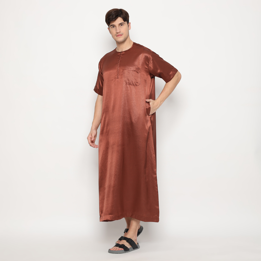 Jual SHOHIB GAMIS PRIA MAROKO 02 NEW LENGAN PENDEK | Shopee Indonesia