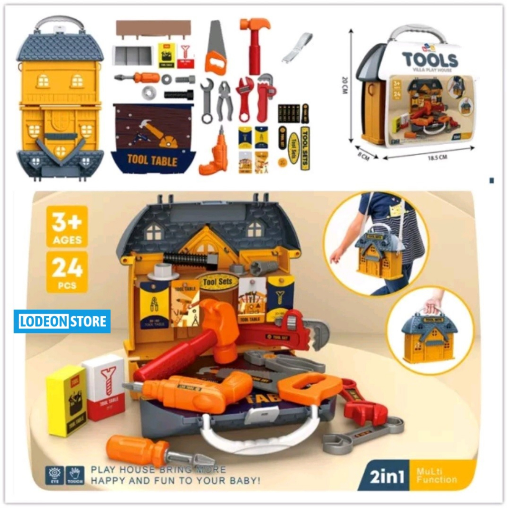 Jual Mainan Anak Villa Play House - Tools Alat Perkakas - Dresser Salon ...