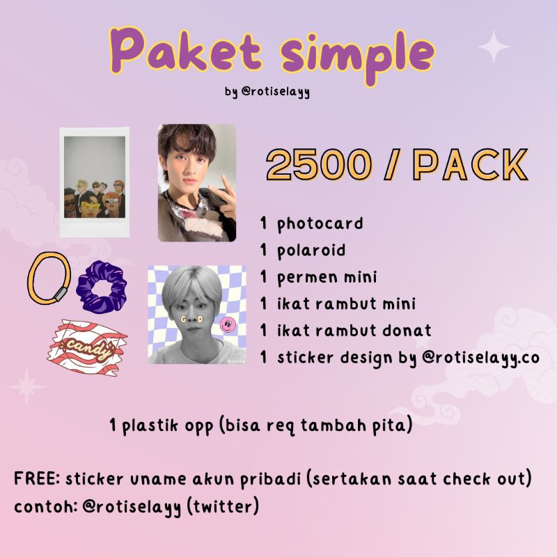 Jual Paket freebies TXT BTS NCT KPOP THAI BISA REQUEST | Shopee Indonesia