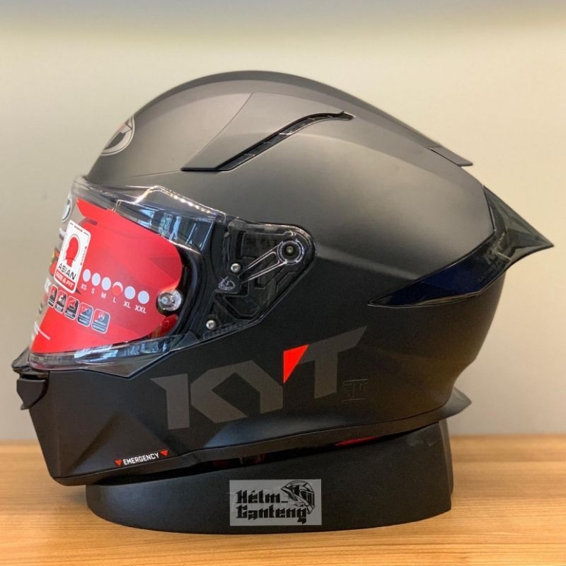 Jual KYT R2R CLASSIC BLACK DOFF S M L xL xxL | Shopee Indonesia
