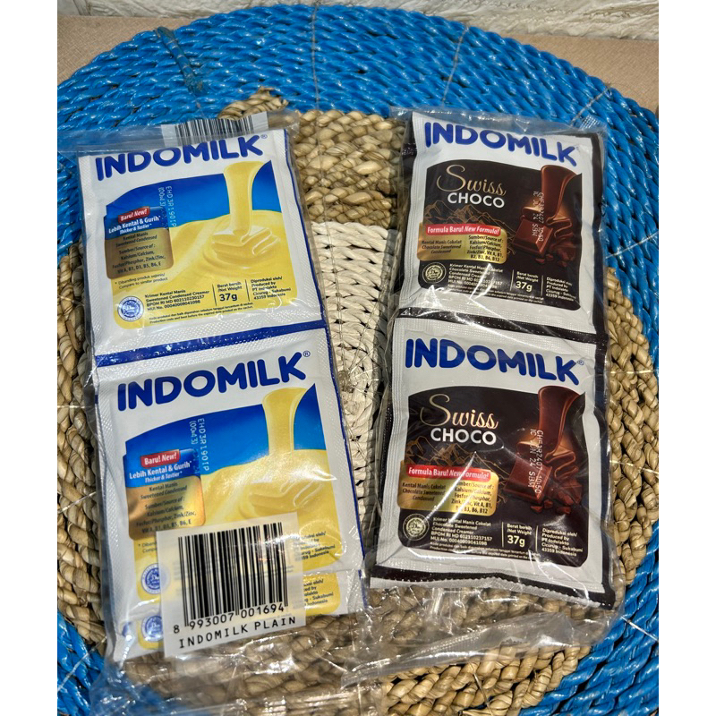 Jual Paket 18 Sachet/3 Pack SUSU INDOMILK RENCENG SUSU KENTAL MANIS ...