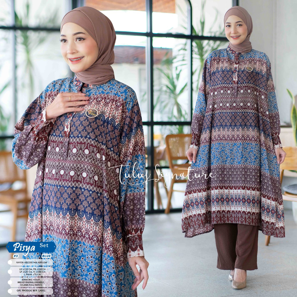 Jual Tulus Signature Pisya Set / One Set Wanita Kondangan Kekinian ...