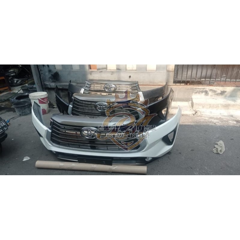 Jual Bemper Bumper depan set Grill Innova Inova Reborn Ribon Facelift ...