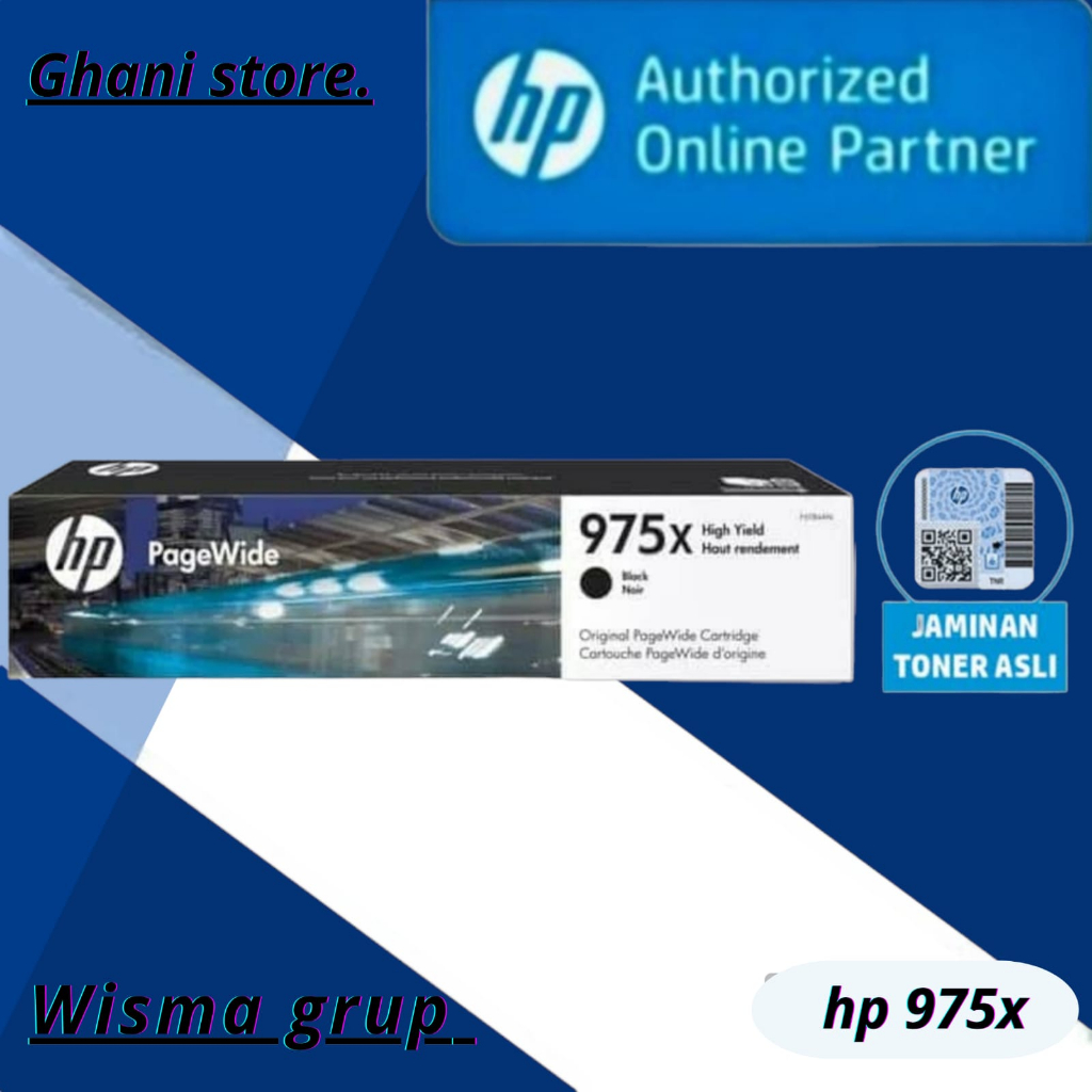 Jual TINTA HP 975 BLACK ORIGINAL 100% (L0S09AA) | Shopee Indonesia