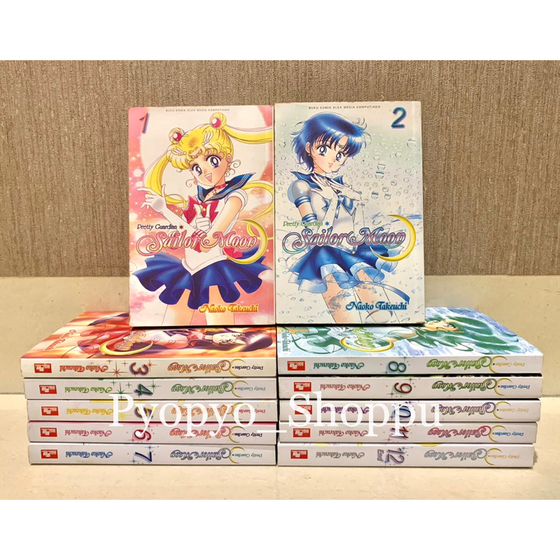 Jual Komik Manga Set Sailor Moon Deluxe Volume 1,2,3,4-12 Tamat | Shopee Indonesia