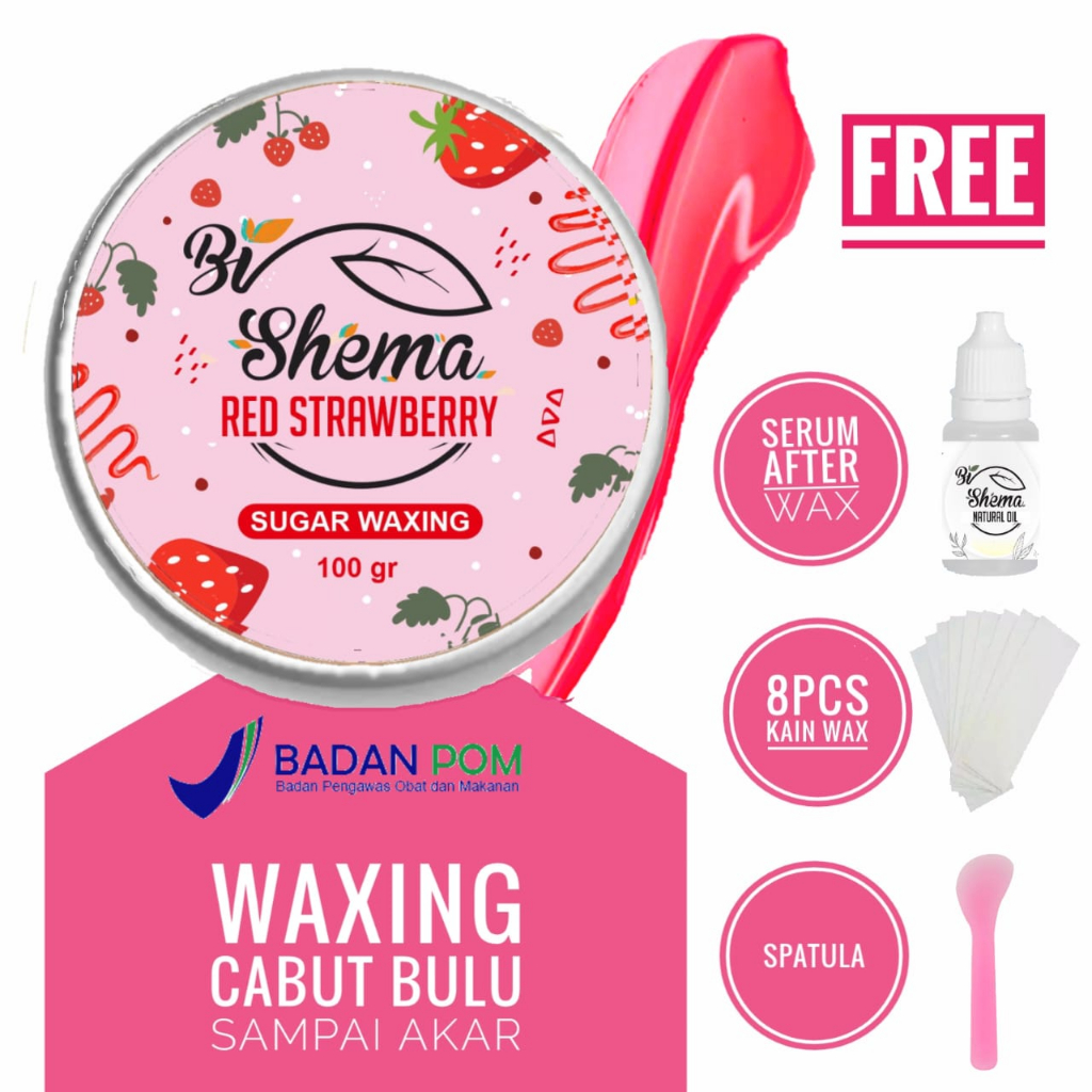 Jual BIO SHEMA SUGAR WAX 100 Gr ( BPOM ) FREE SERUM | Pencabut Bulu Ketiak | Paket Waxing ...
