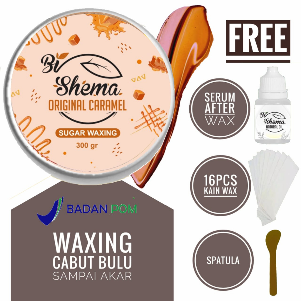 Jual ( BPOM ) BIO SHEMA SUGAR WAX + FREE SERUM AFTER WAX JUMBO| WAXING ...