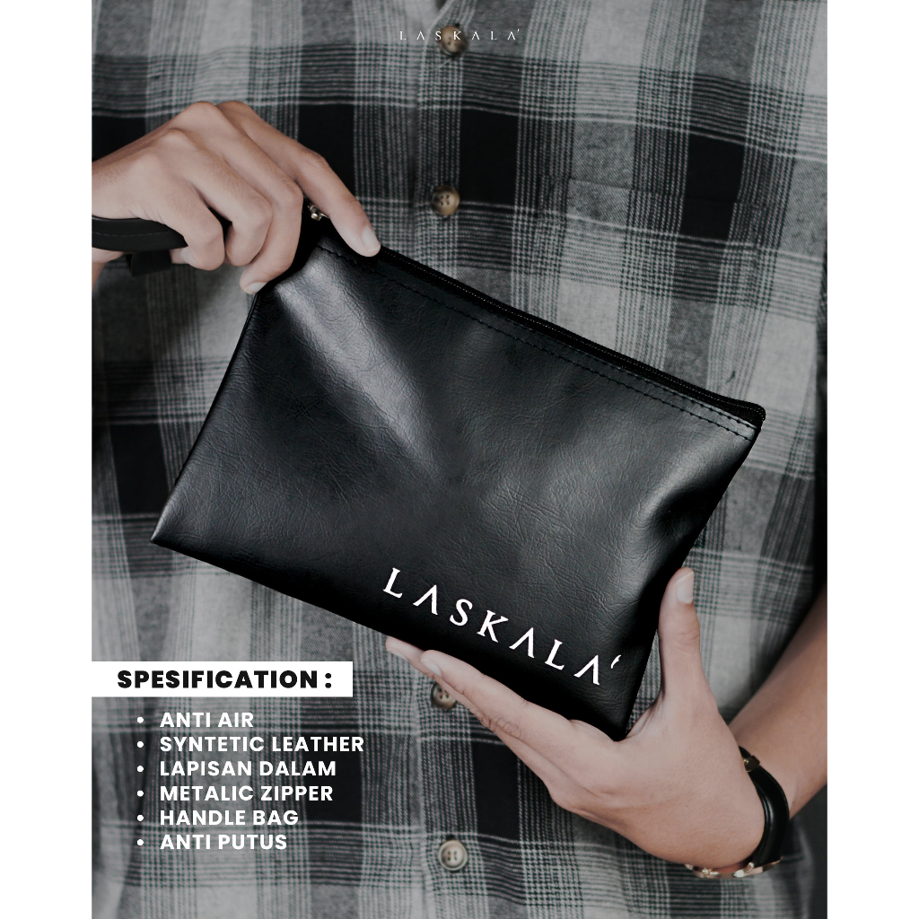 Jual Laskala Premium Clutch Bag B01 | Shopee Indonesia